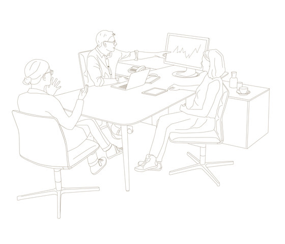 Keypiece Communication Desk | Architonic