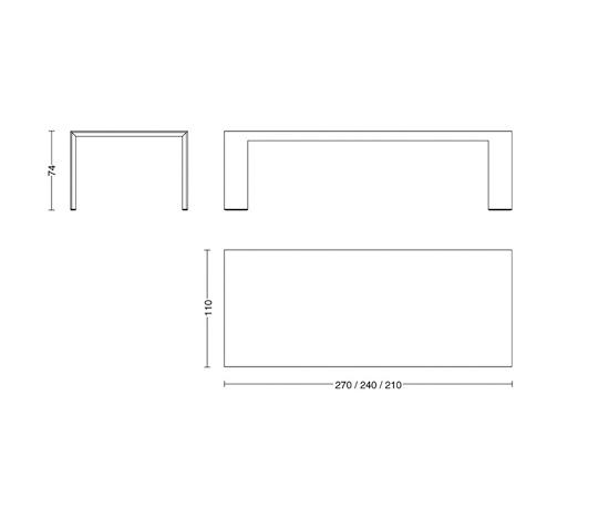370 EL DOM - Dining tables from Cassina | Architonic