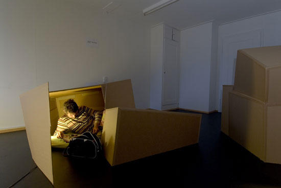 Cardboard Suite Triple A [installation] | Architonic