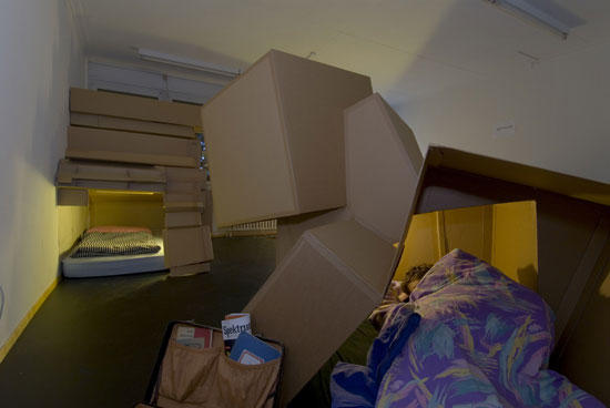 Cardboard Suite Triple A [installation] | Architonic