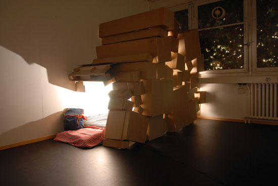Cardboard Suite Triple A [installation] | Architonic