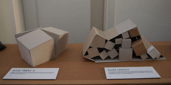 Cardboard Suite Triple A [installation] | Architonic
