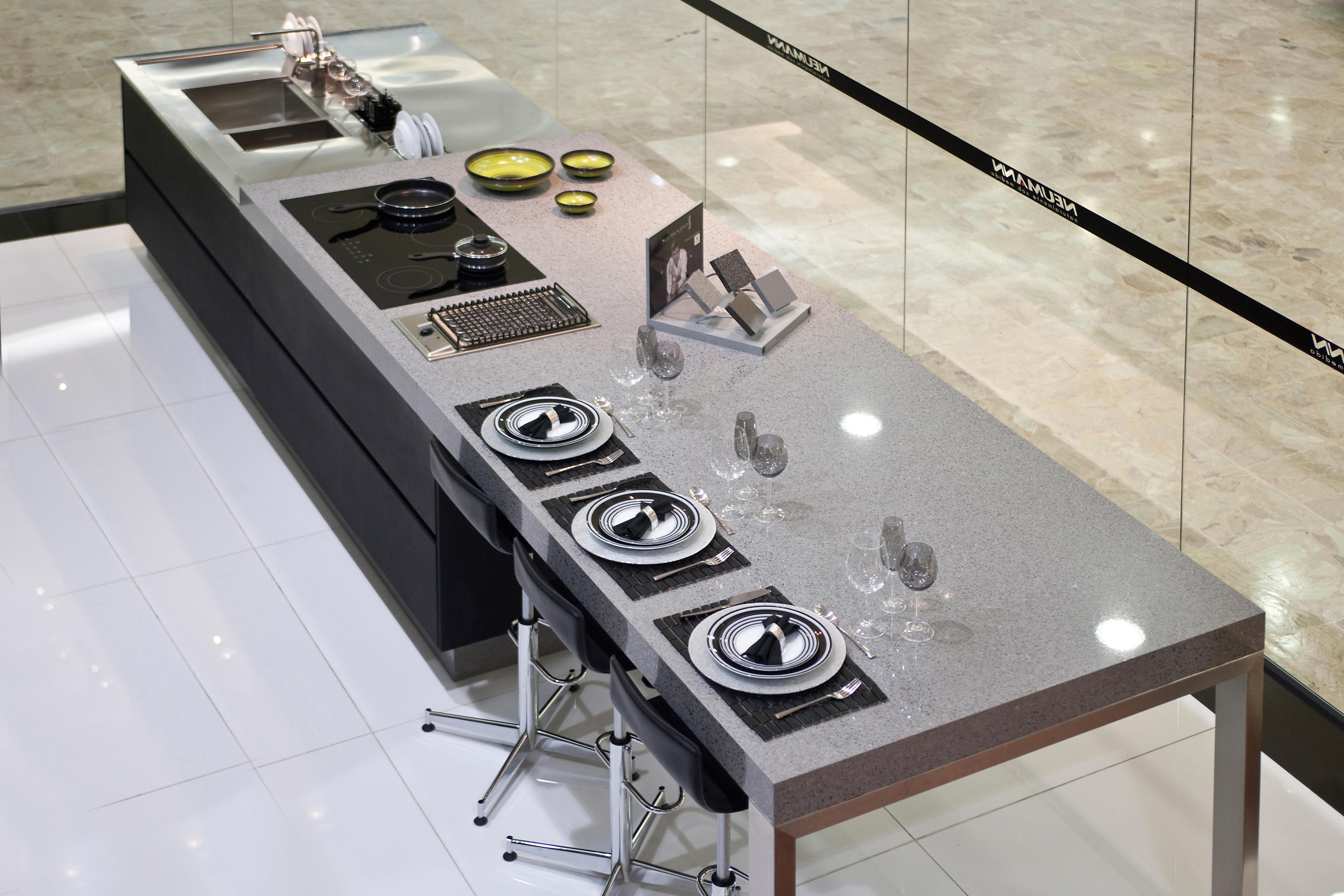 SILESTONE CHROME - Mineral composite panels from Cosentino | Architonic
