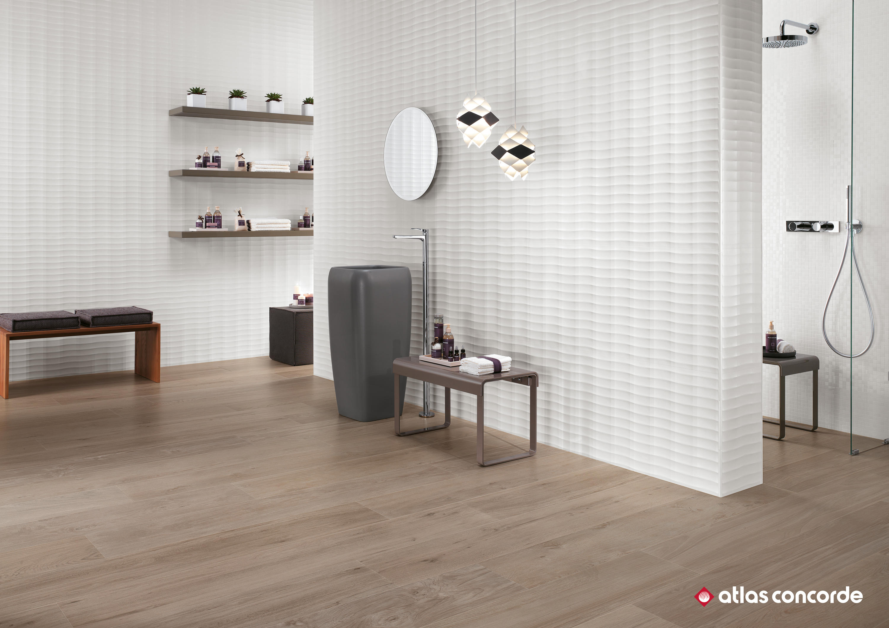 3D Wall Diamond White - Wall tiles by Atlas Concorde | Architonic