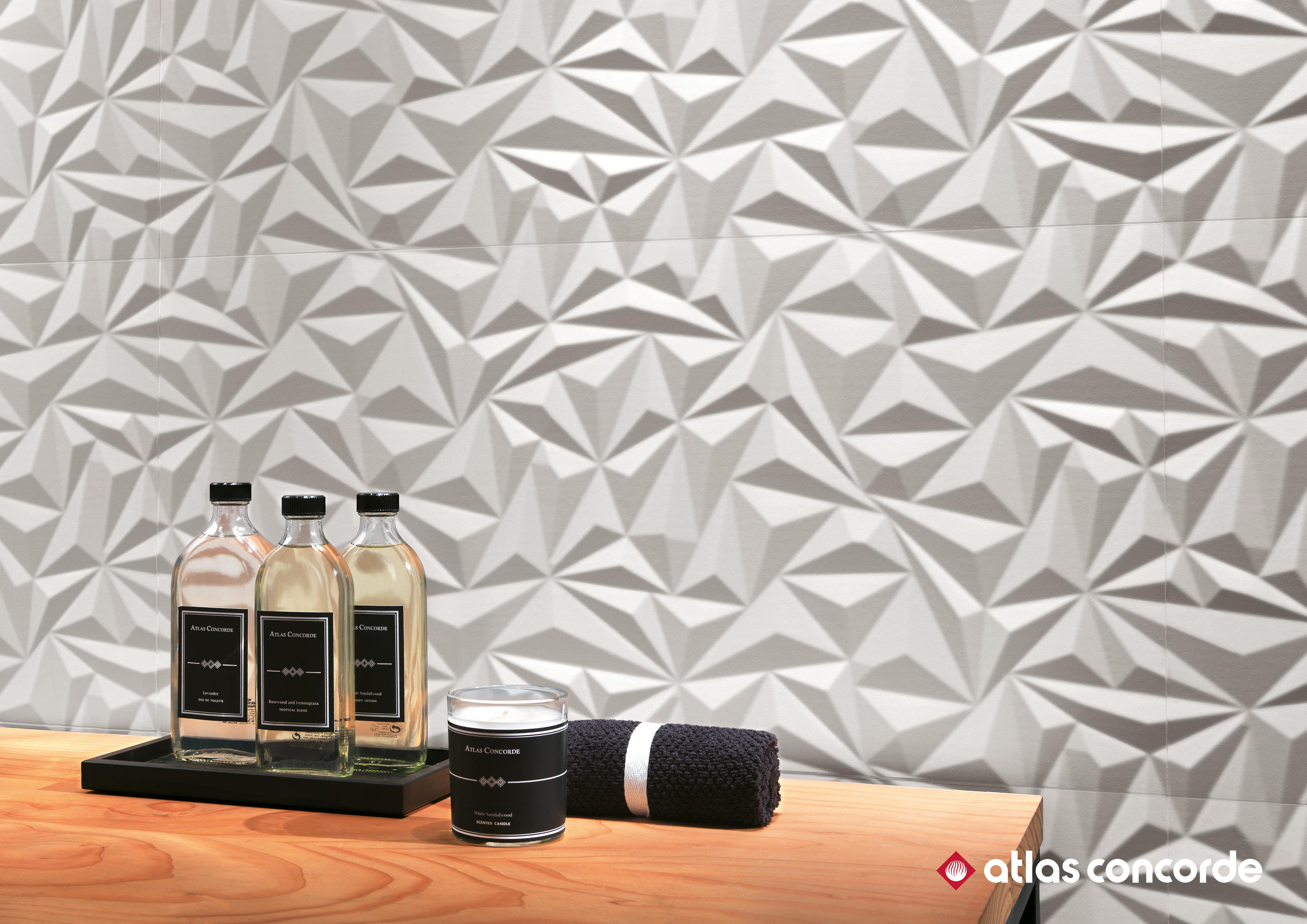 3D Wall Diamond White - Wall tiles by Atlas Concorde | Architonic