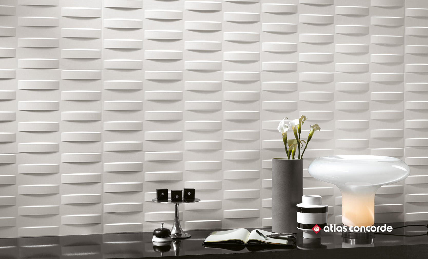 3D WALL DIAMOND WHITE - Ceramic tiles from Atlas Concorde | Architonic