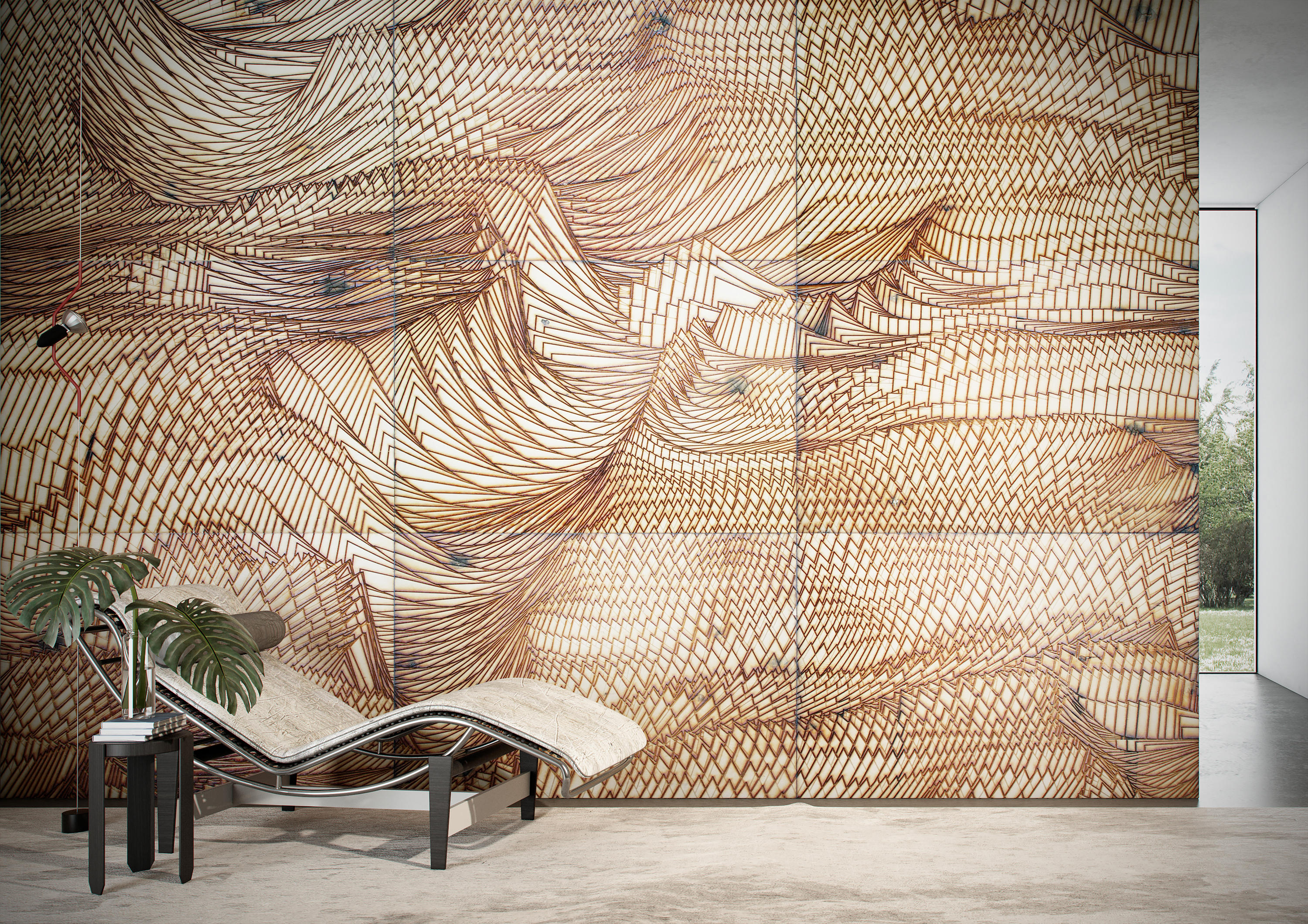 DIGISCAPE FLOW - Bespoke wall coverings from GLAMORA | Architonic