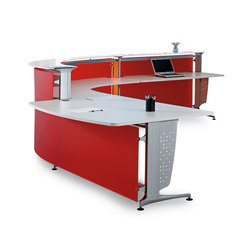 VOLUME RECEPTION DESK CONFIGURATION 5 - Reception desks from Isomi ...