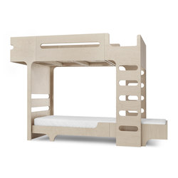 F&A bed - set for 2 kids - dark chocolate | Architonic