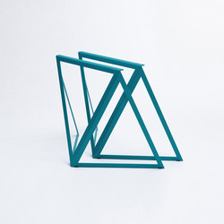 Steel Stand - gold galvanized | Architonic
