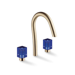 Beyond Crystal | Rim mounted 3-hole basin mixer | Architonic
