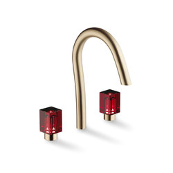 Beyond Crystal | Rim mounted 3-hole basin mixer | Architonic