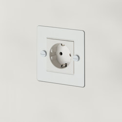 Electricity Euro Socket | 1G Steel | Architonic