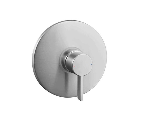 AXOR Steel Single Lever Shower Mixer | Architonic