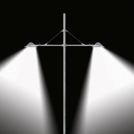 Pole outrigger for 1 luminaire | Architonic