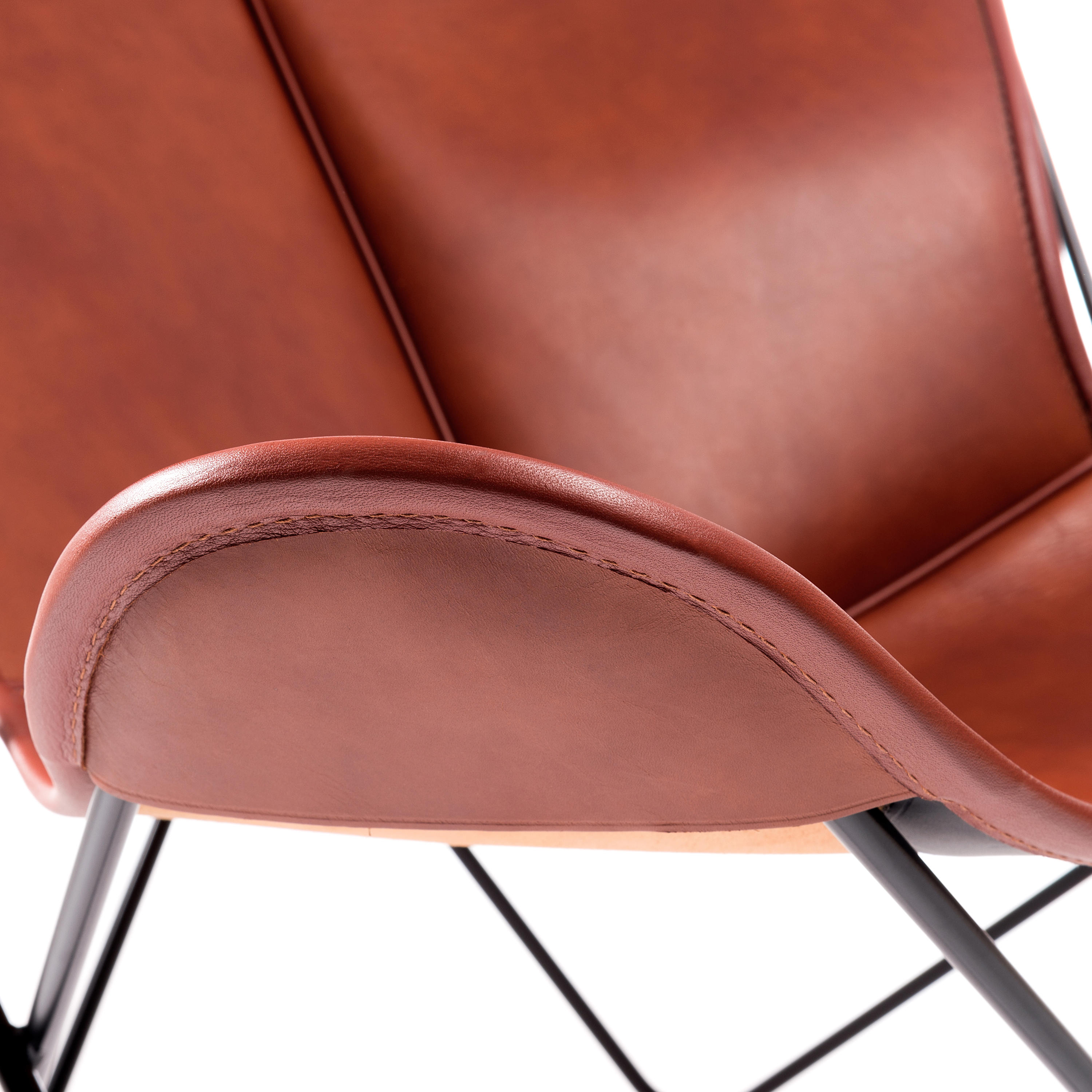 Hardoy Butterfly Chair Blank-Leder Cognac | Architonic