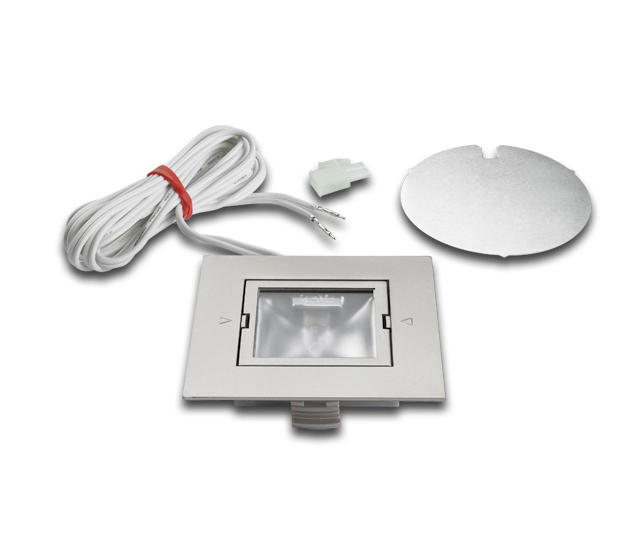 ARF-Q78 / ARF-QB - Square recessed halogen luminaire to ﬁt 78mm cut-out ...