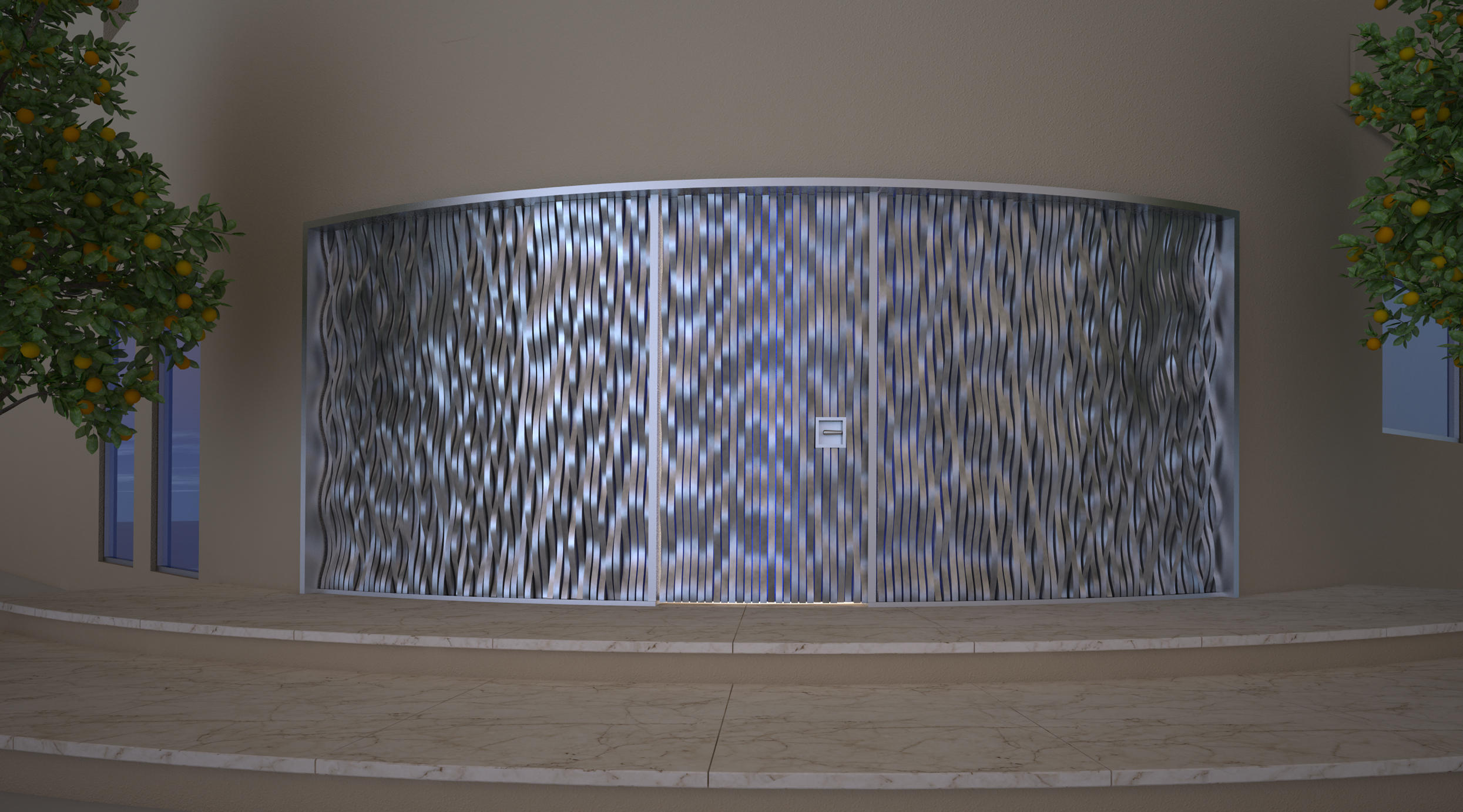 Entrance portal Waterfall | Architonic