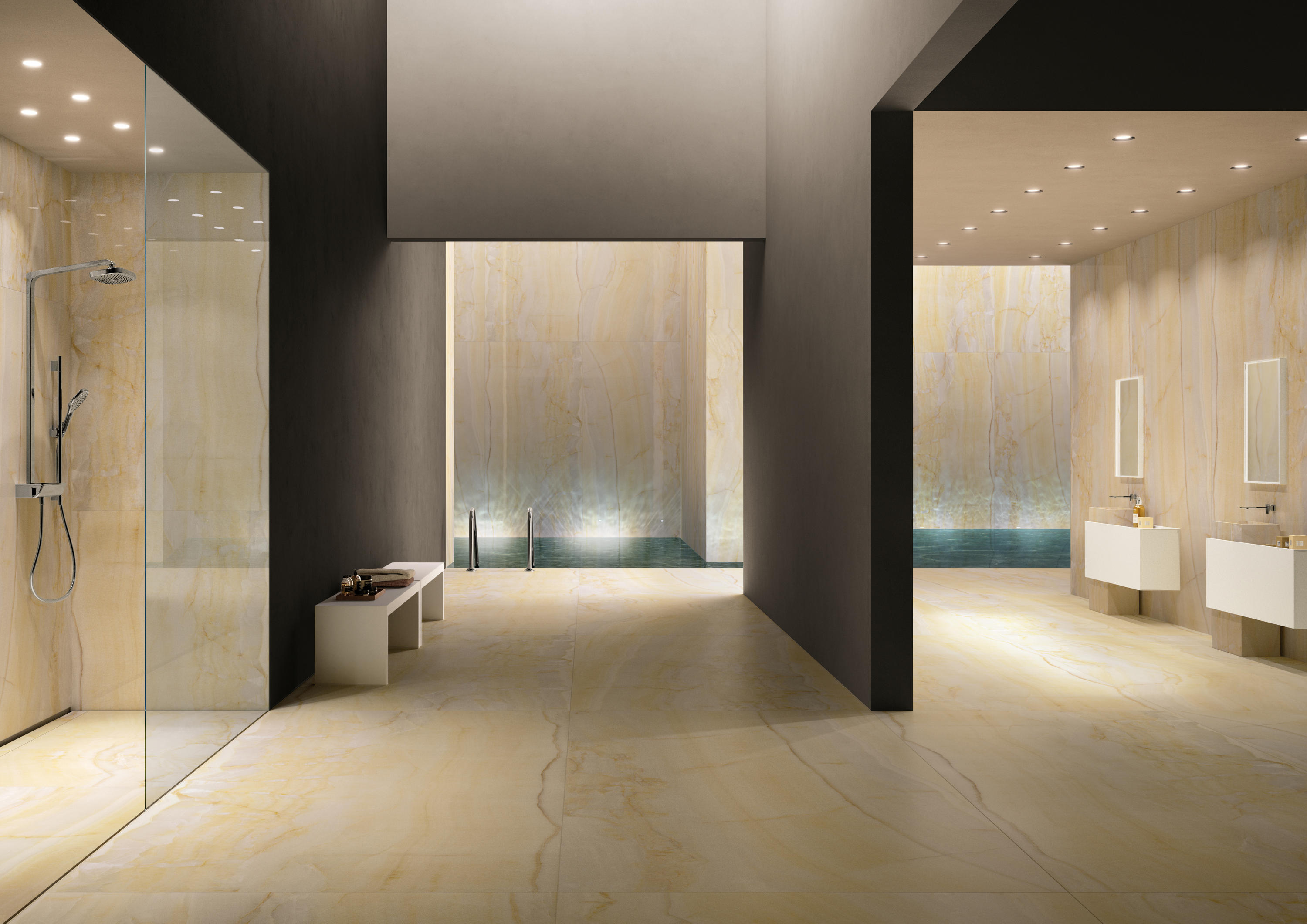 MARMI MAXIMUM GOLD ONYX - Tiles from GranitiFiandre | Architonic