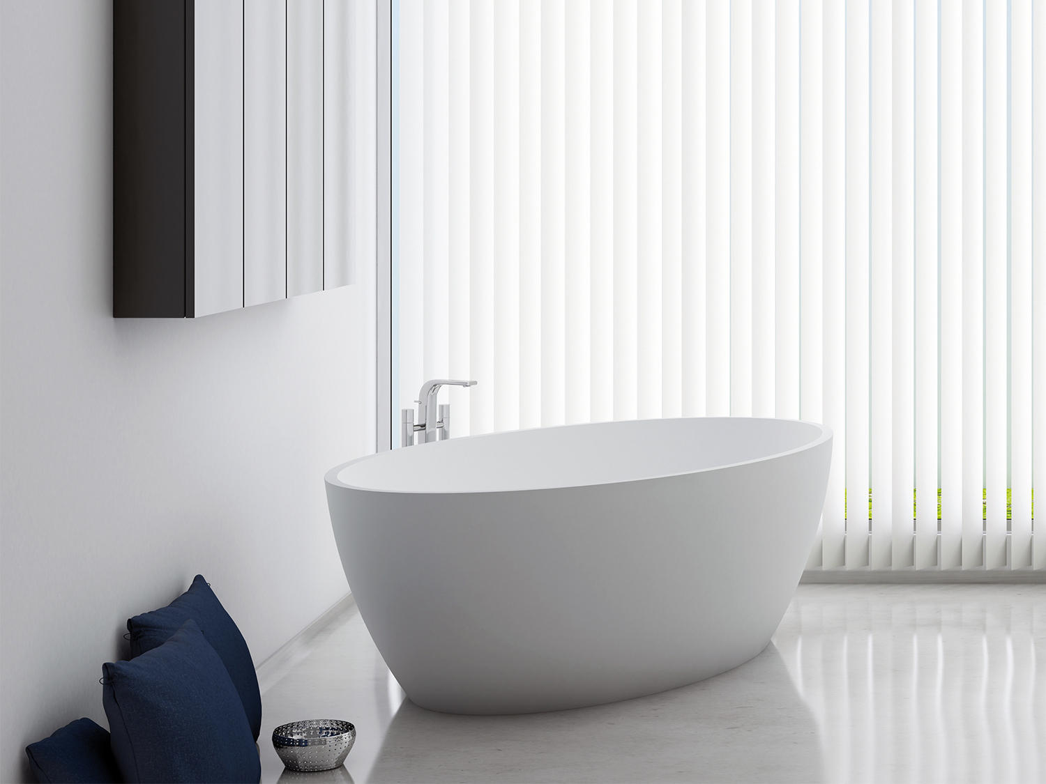 Ou Freestanding Solidsurface® Bathtub | Architonic