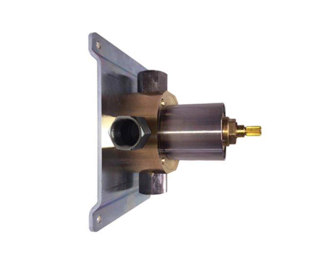 inox | stainless steel rough-in for three-way shower diverter | Architonic