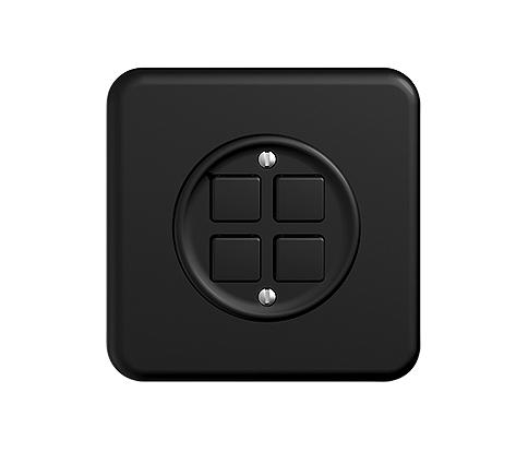 STANDARDdue KNX-Taster RGB schwarz | Architonic
