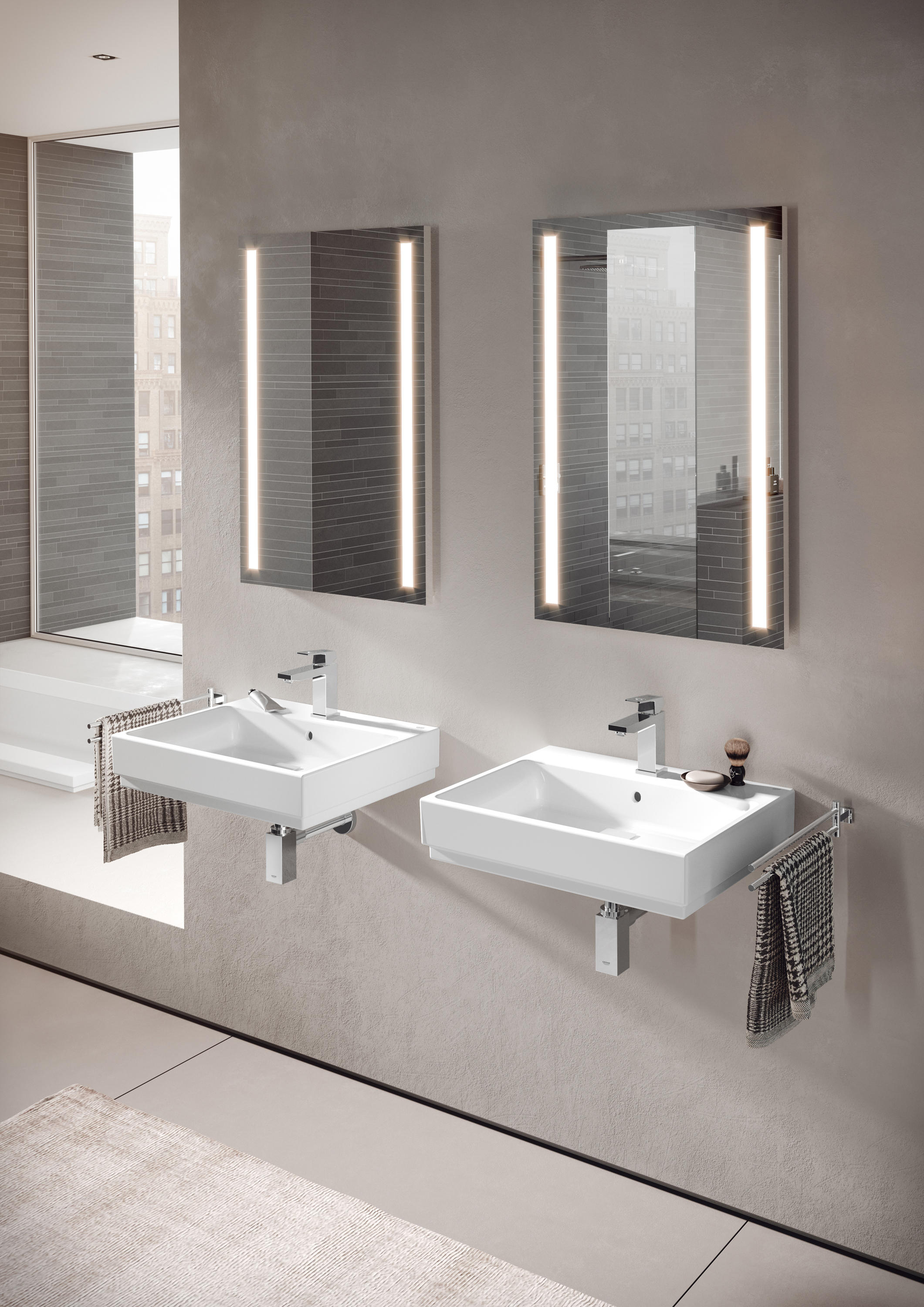 CUBE KERAMIK WASCHTISCH 60 - Waschtische von GROHE | Architonic