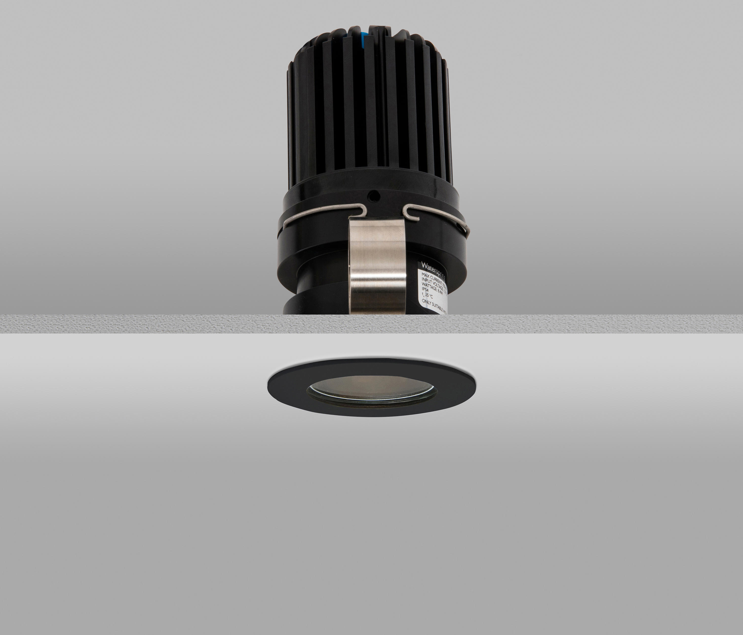 Waterspring 50 Black Wide 3000k Architonic