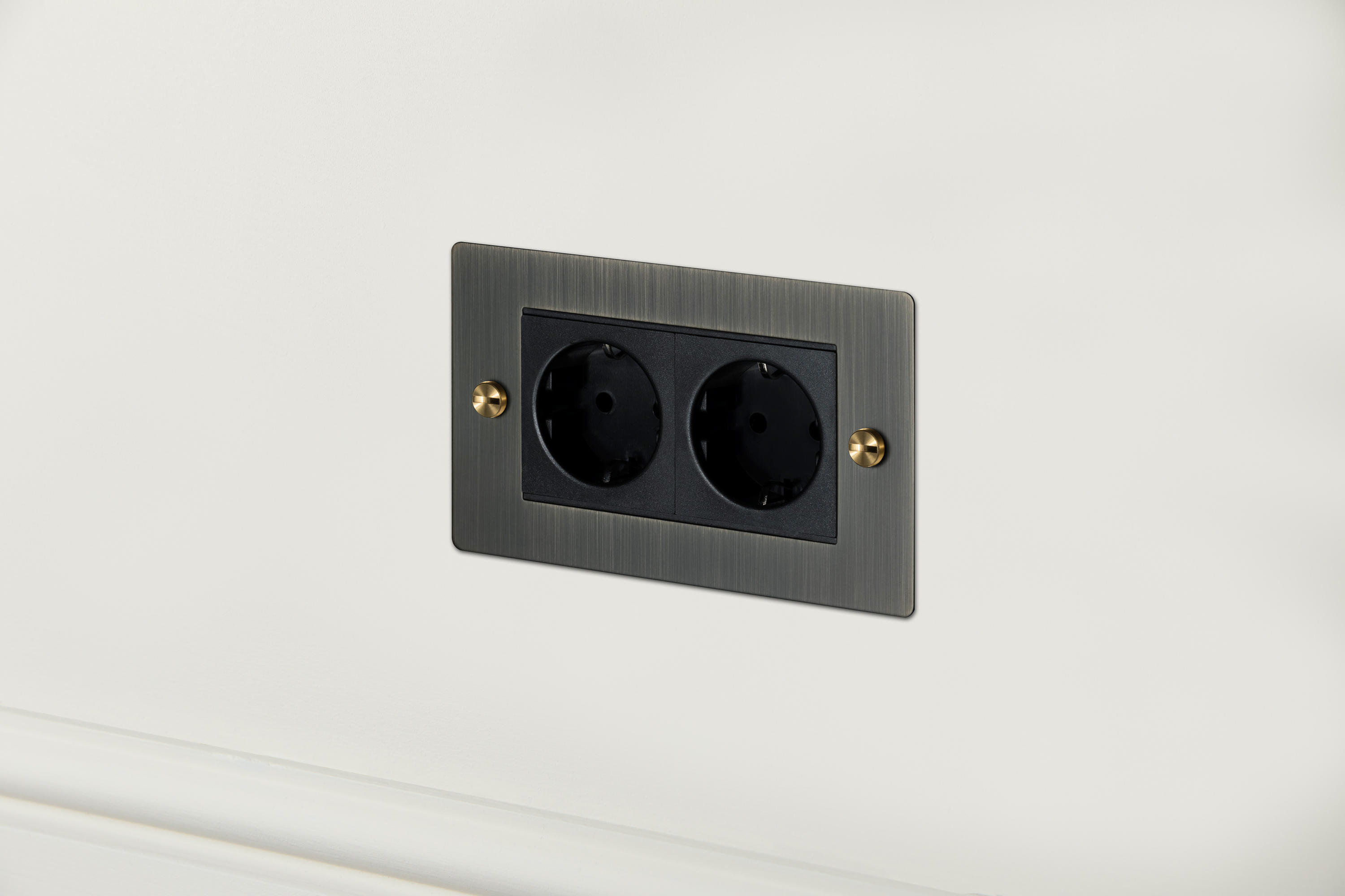 Electricity Euro Socket | 2G Smoked Bronze | Architonic
