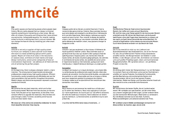 Catálogos de mmcité | Architonic