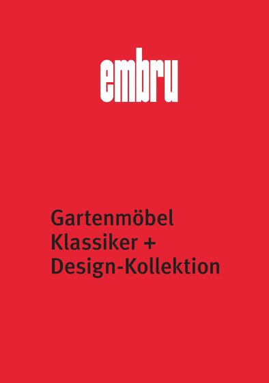 EMBRU-WERKE AG products, collections and more | Architonic