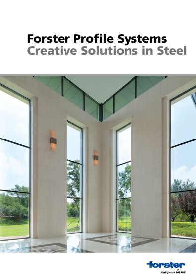 FORSTER PROFILE SYSTEMS products, collections and more | Architonic