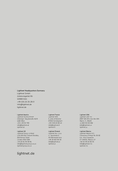 Lightnet catalogues | Architonic