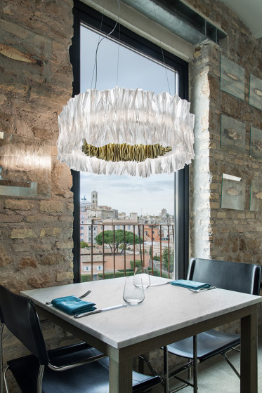 Accordeon Suspension Gold White | Architonic