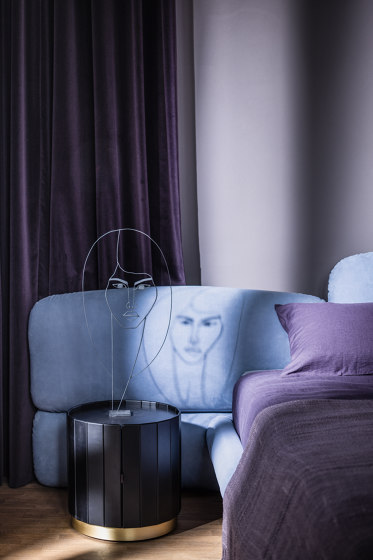 STONE BED - Beds from Baxter | Architonic