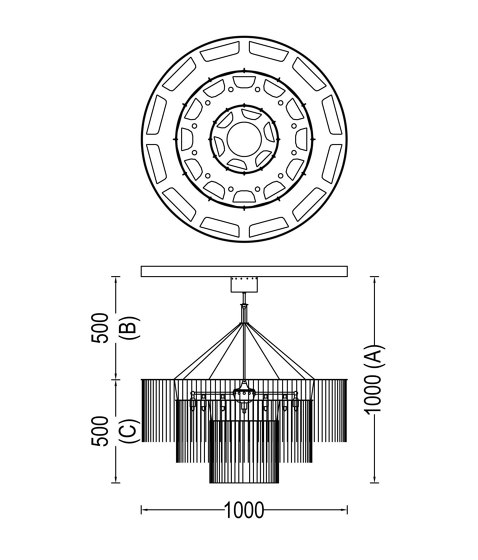 3-Tier - 500 - ceiling mounted | Architonic