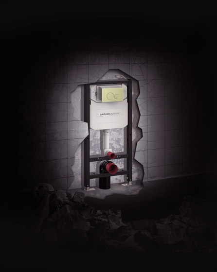 Bagnodesign | Concealed Cistern for Back to Wall WC | Architonic