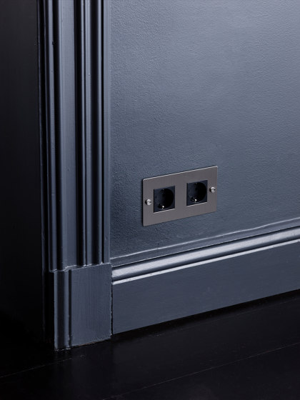 Electricity Euro Socket | 1G Steel | Architonic