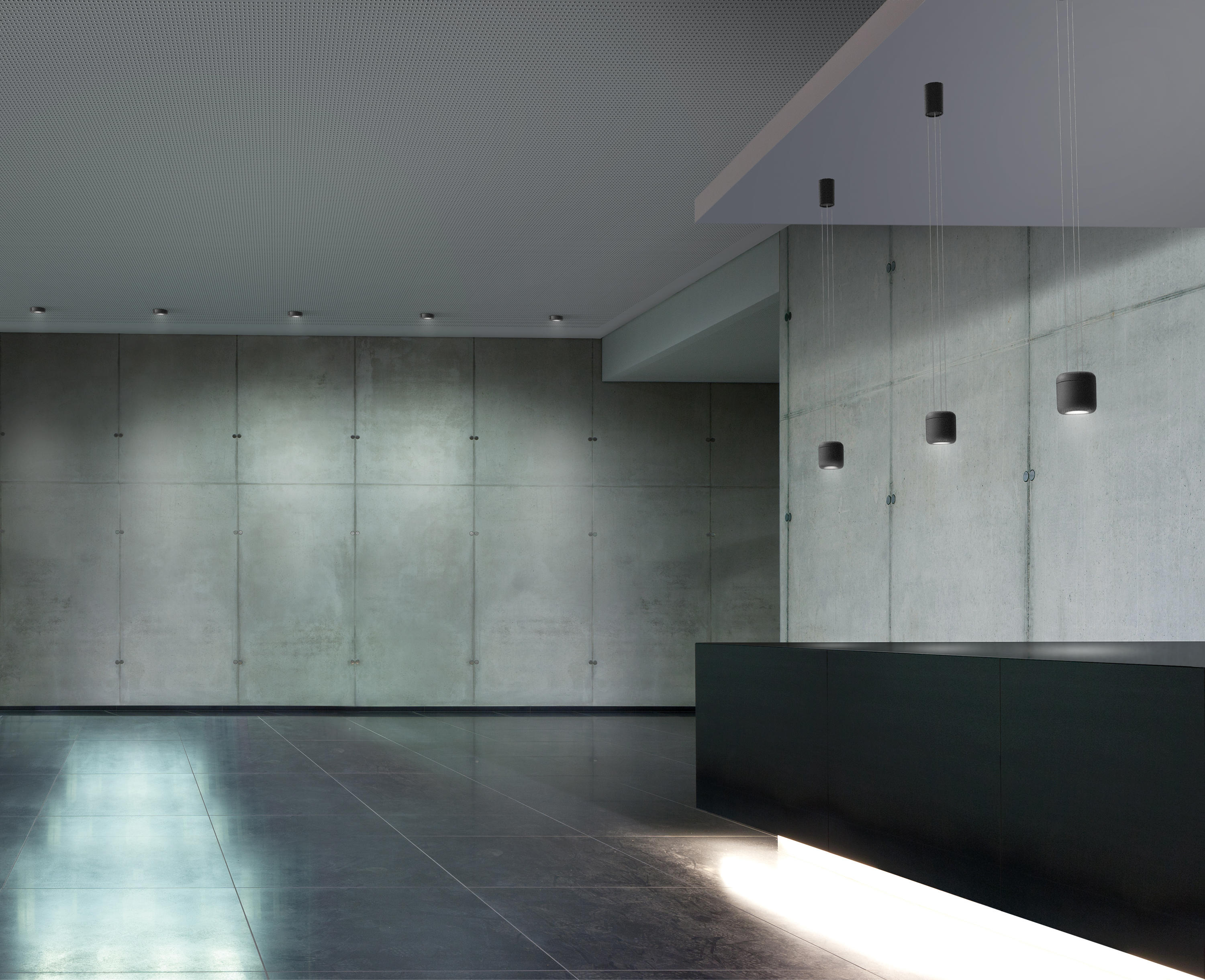 CAVITY Ceiling | aluminium gloss | Architonic