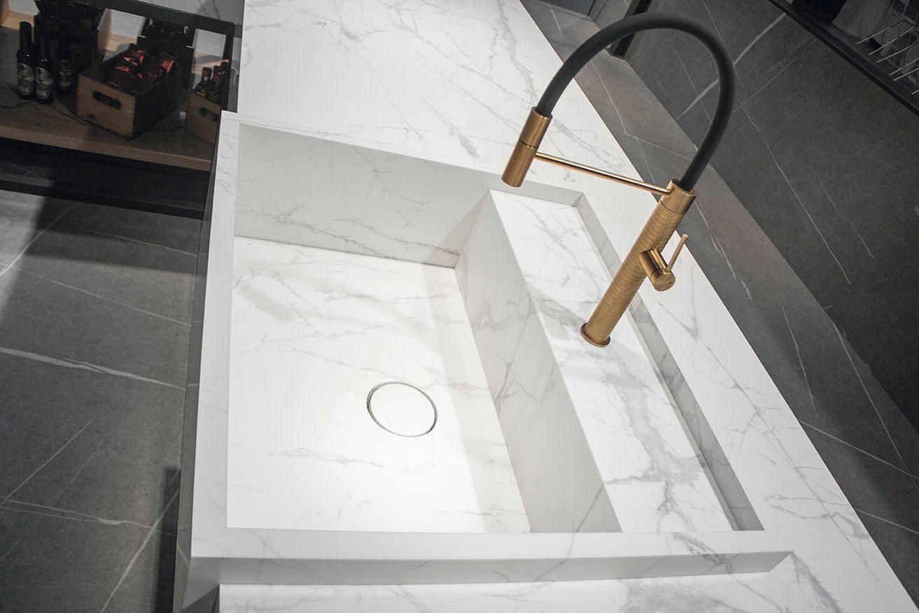 Syros MDi Super Blanco-Gris Honed Polished | Architonic