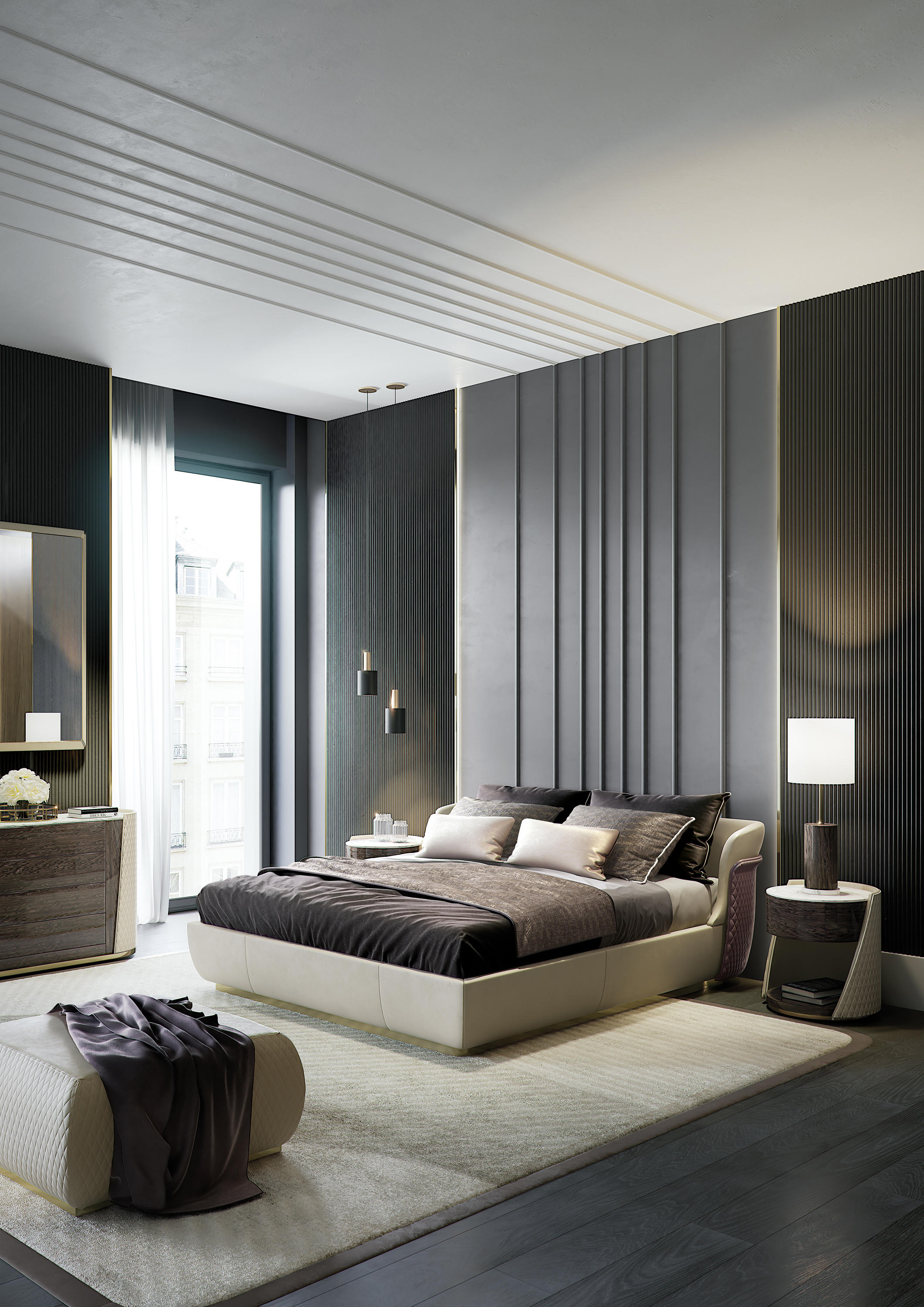 Allure Lux Bed L & designer furniture | Architonic