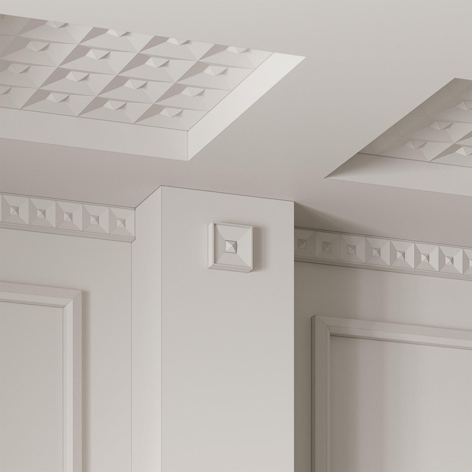 Interior mouldings - Pilaster base Profhome 123400 | Architonic
