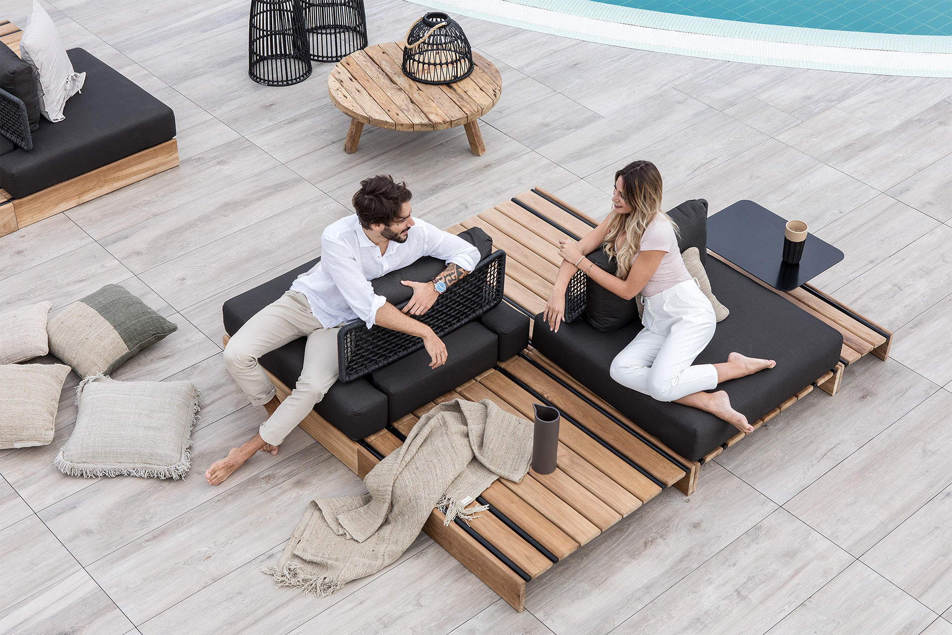 Casual Modular Coffee Table Full Wood | Architonic