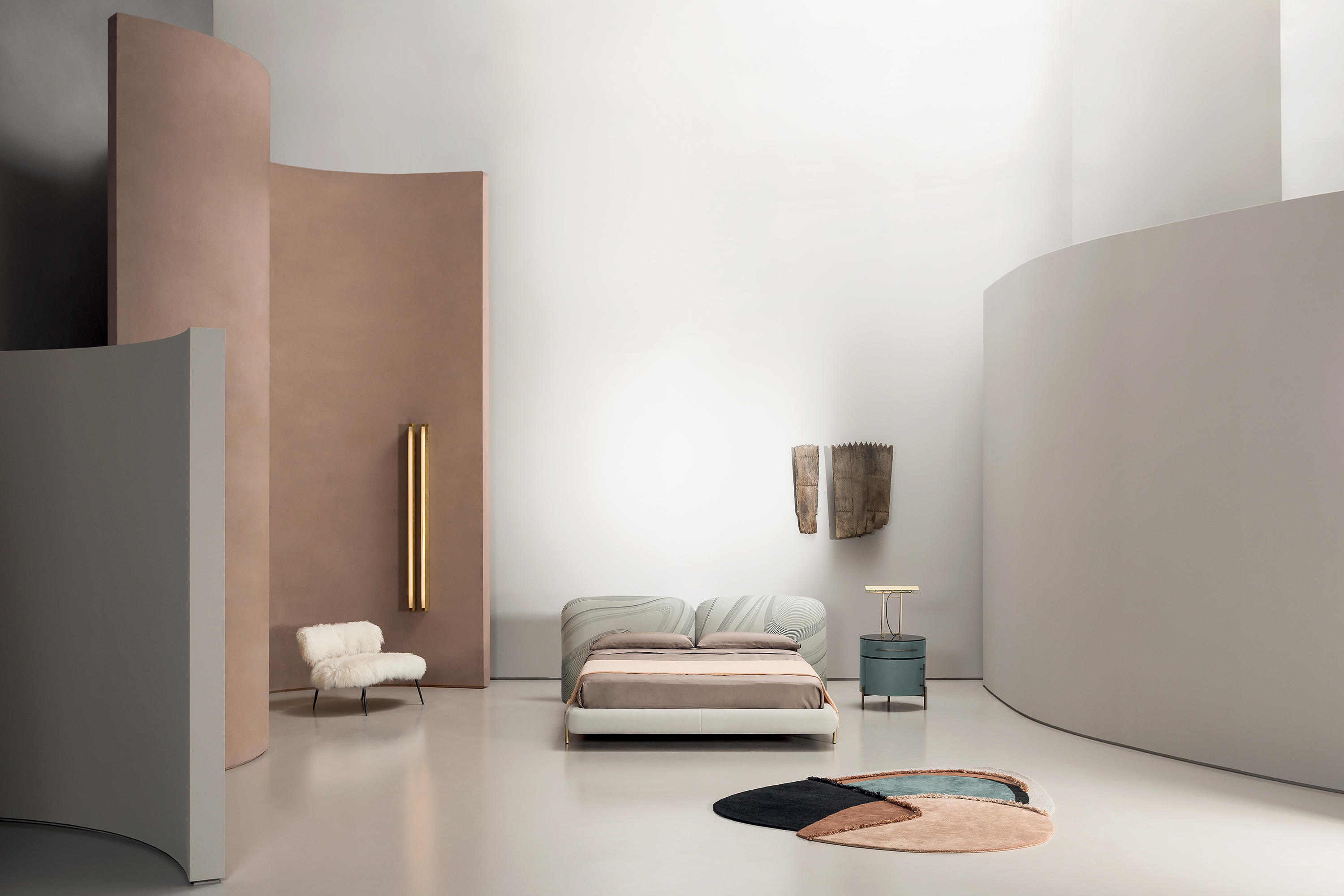 STONE BED - Beds from Baxter | Architonic