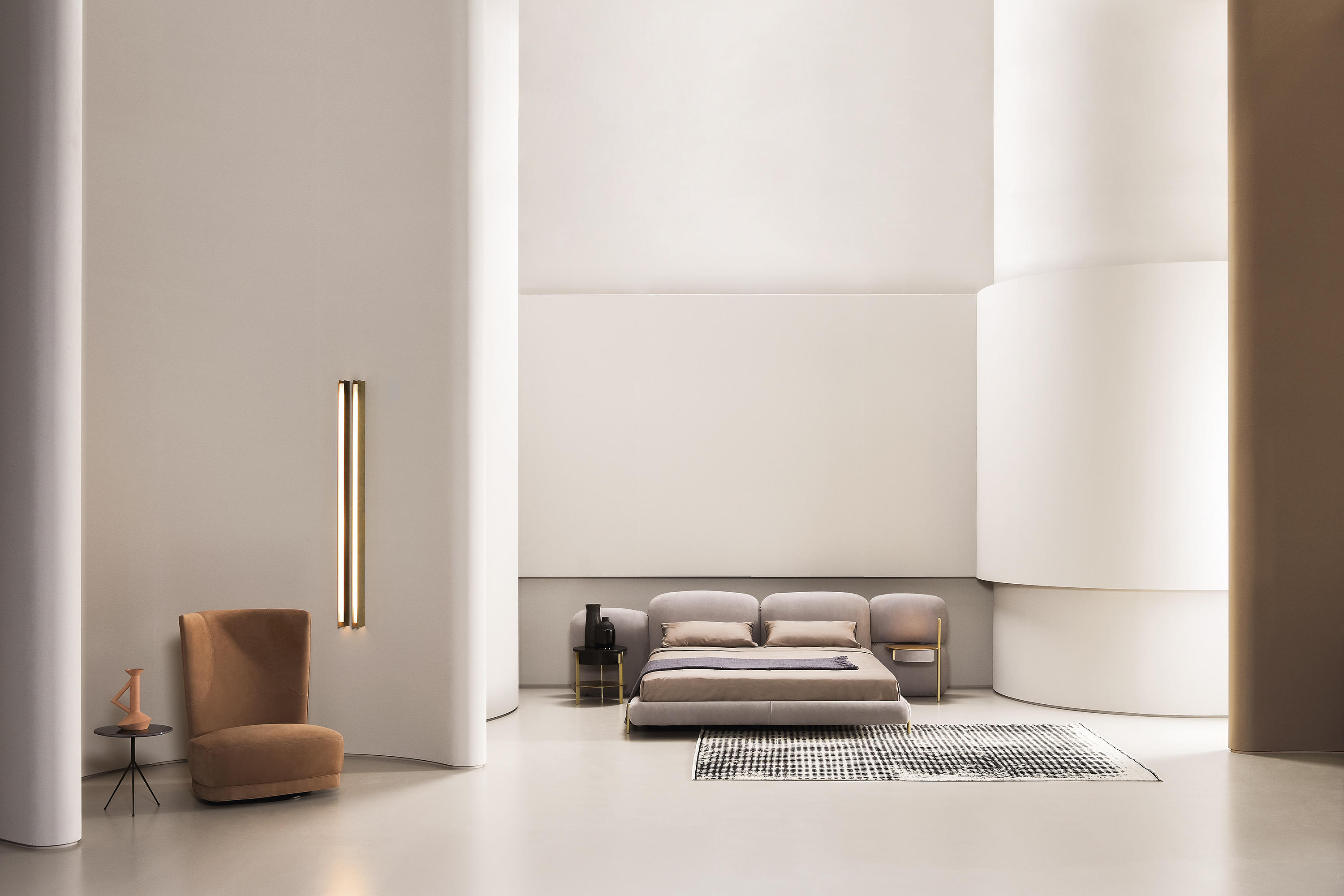STONE BED - Beds from Baxter | Architonic