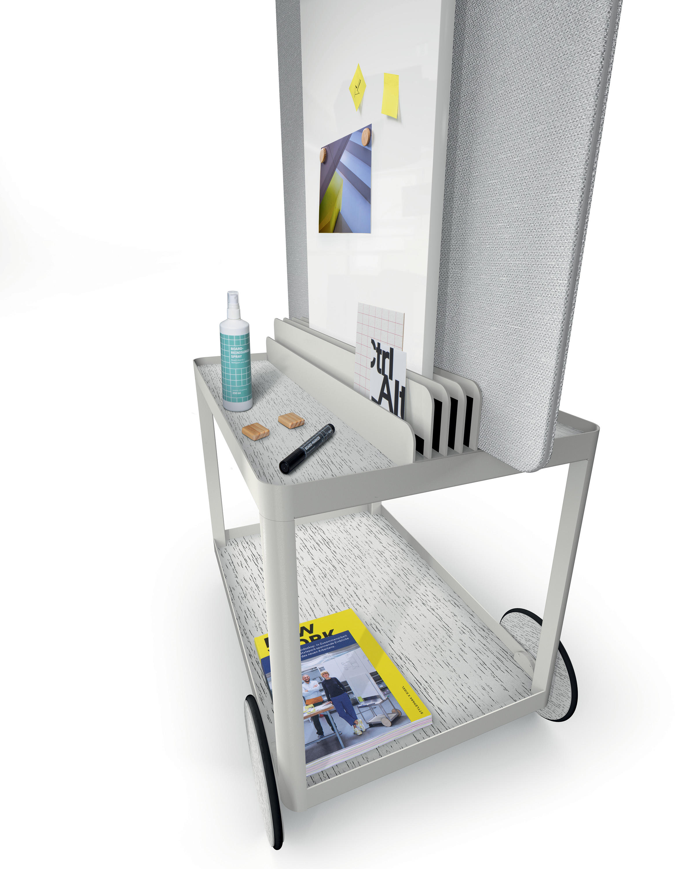 Mocon Whiteboard L, 64 x 139 cm, white | Architonic