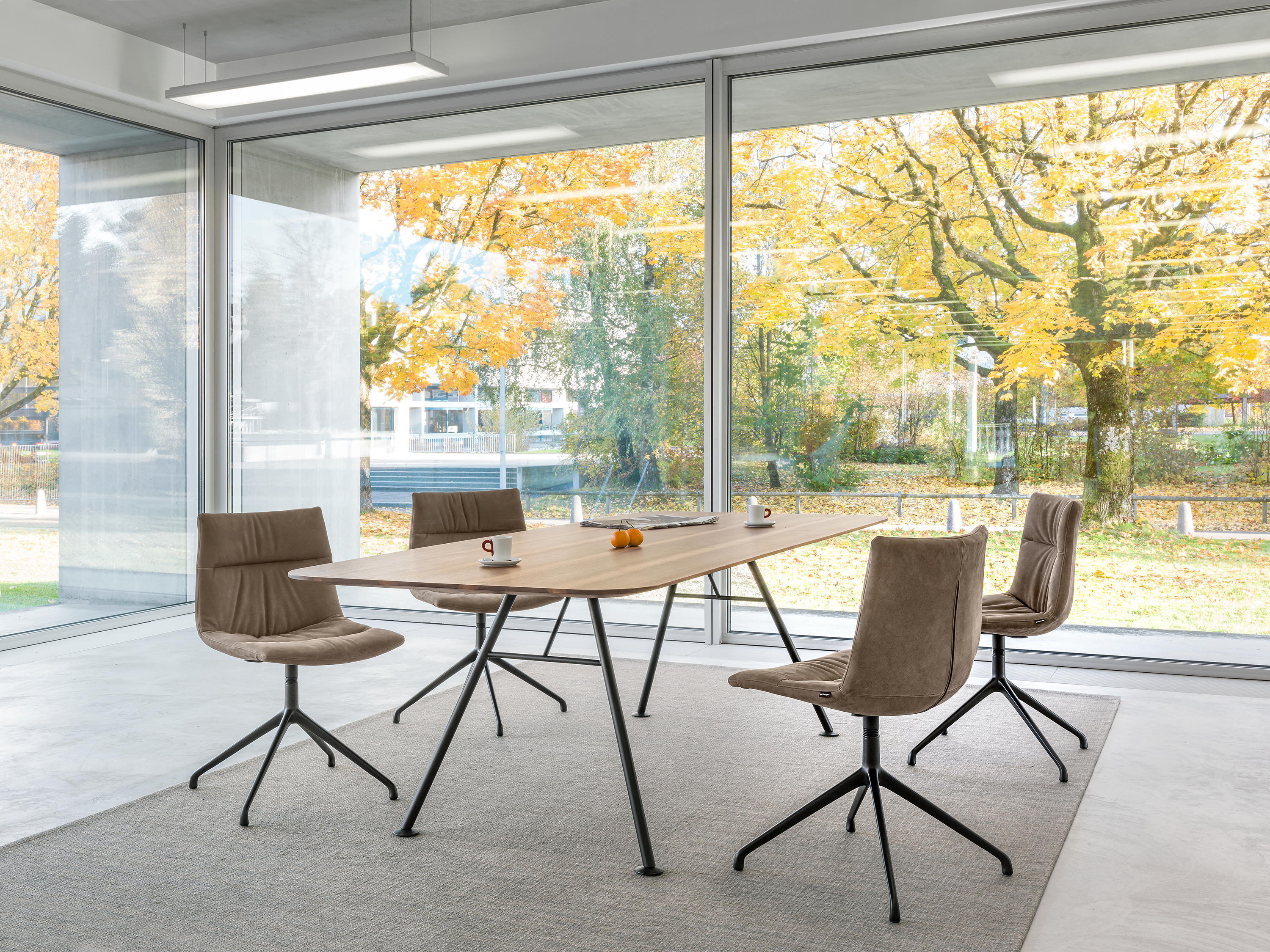 MAREL skid-frame chair with armrests | Architonic