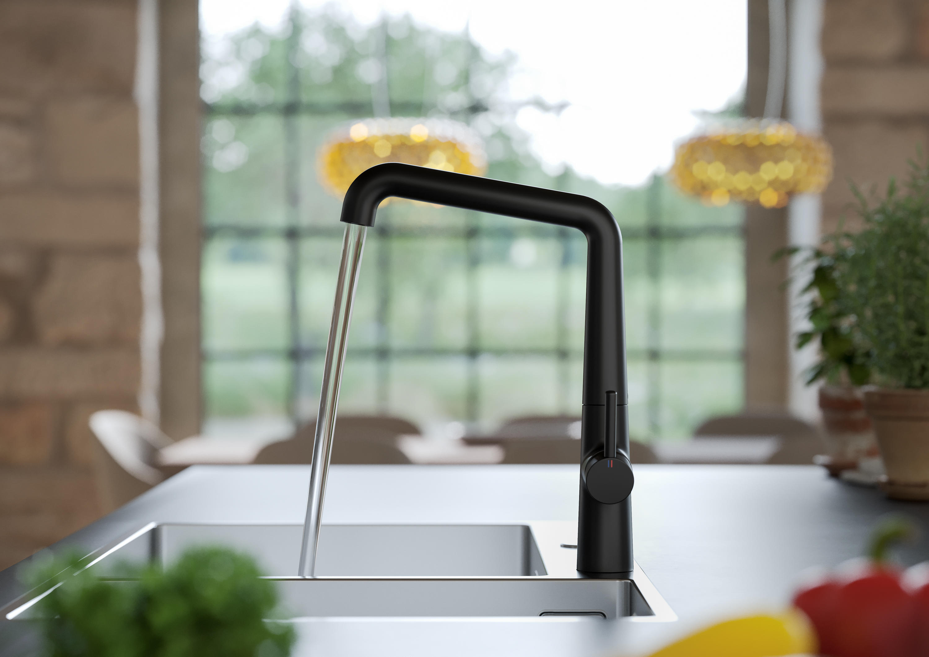 KWC KIO Lever mixer & designer furniture | Architonic