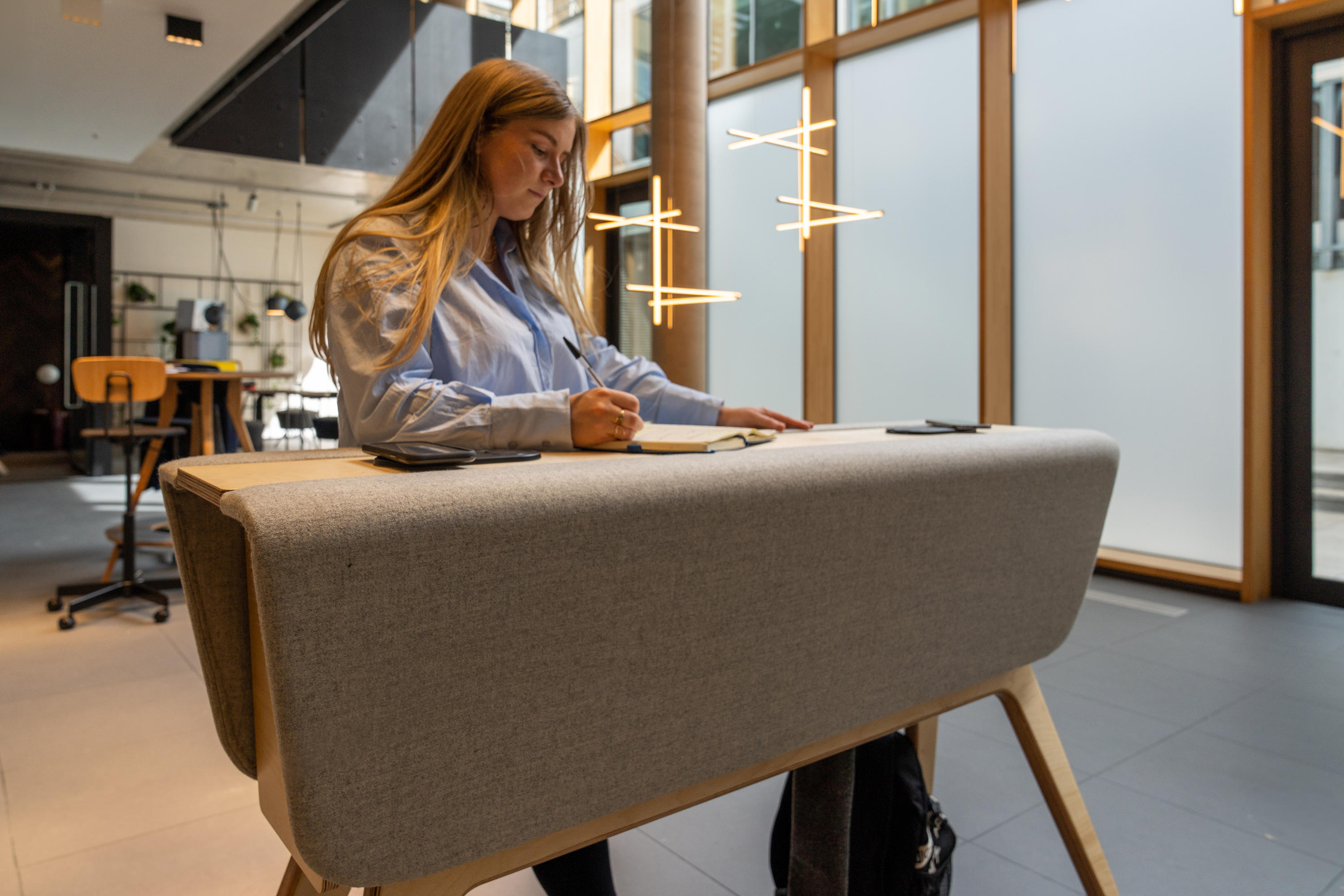 The Vault | Mobile Powered Hub with DTen Screen and storage shelves ...