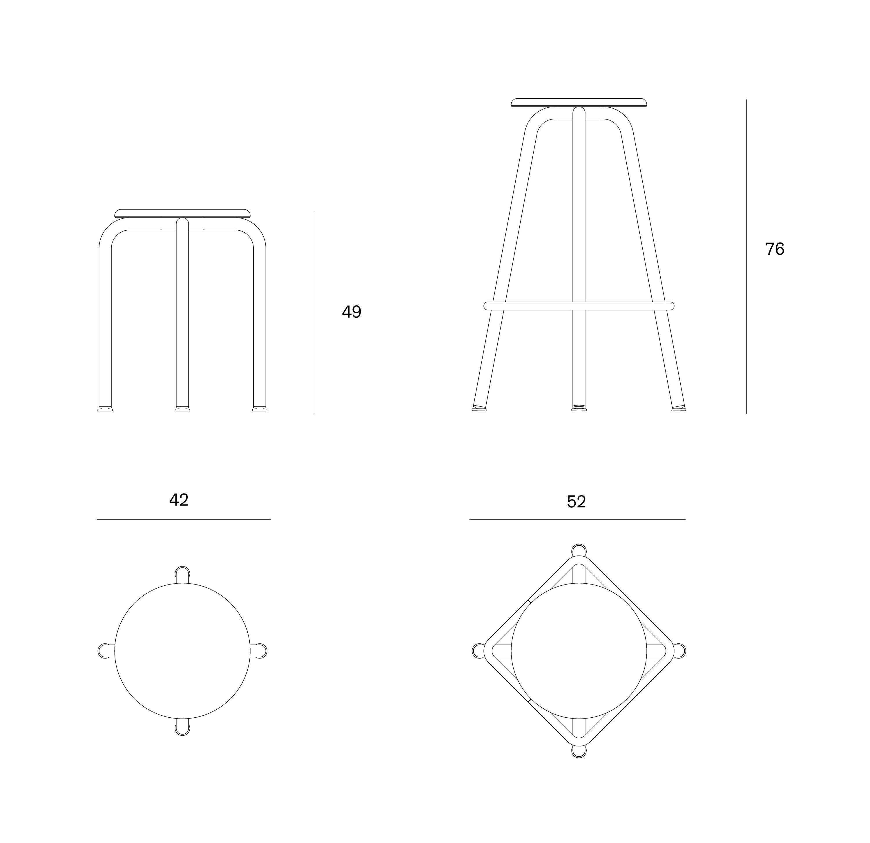 SUPER HEAVY - Bar stools from UnternehmenForm | Architonic